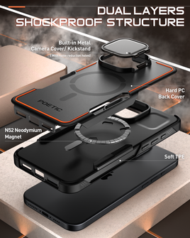 Apple iPhone 16 Pro Case with Camera Stand and MagSafe – Poetic Cases