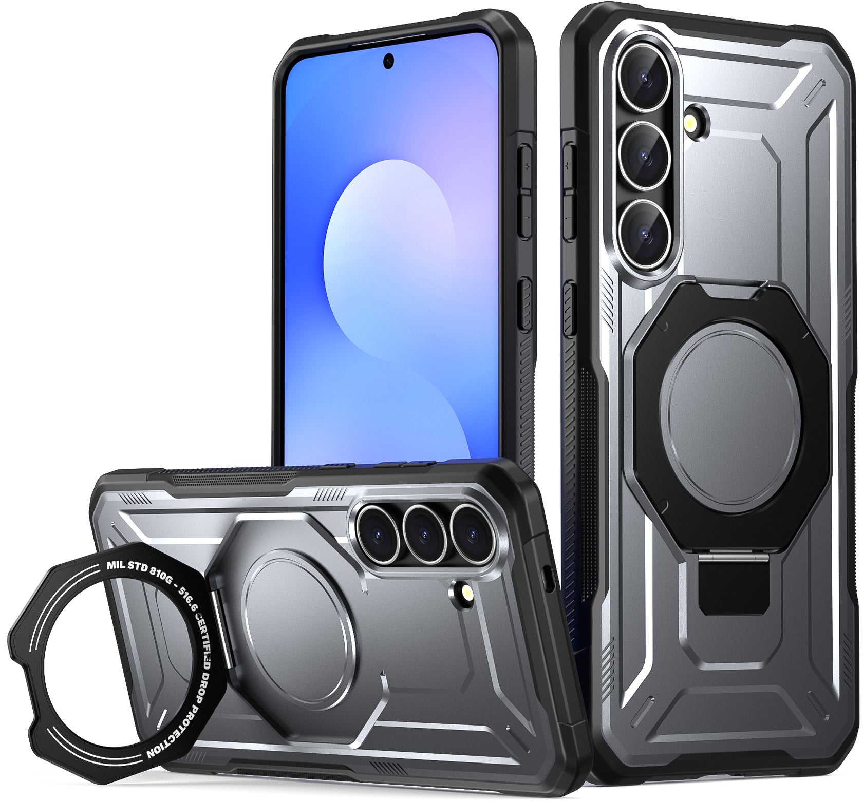 Galaxy S25 FE Spartan Case with Ring Stand – Poetic Cases